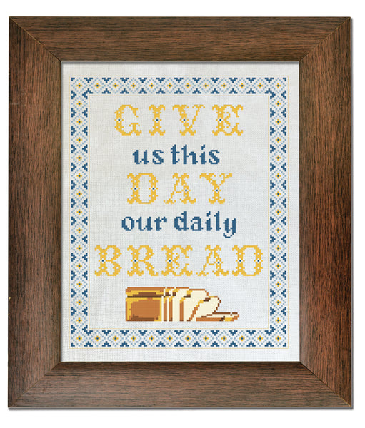 Daily Bread Cross Stitch Pattern – Forbidden Fiber Co
